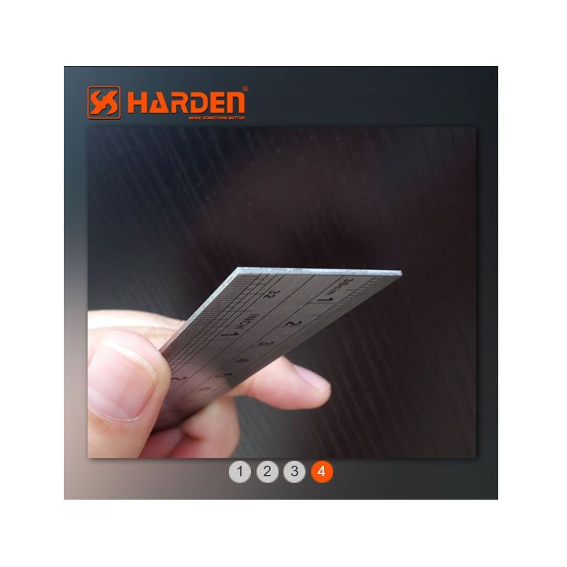 Stainless steel ruler, 300mm, metric and imperial measuring