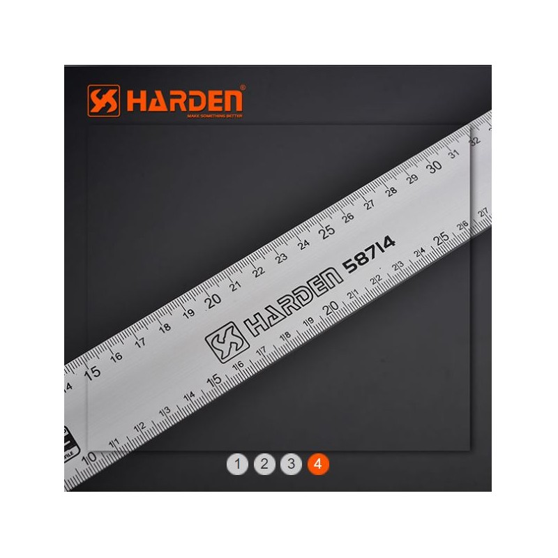 Aluminium try square, 300mm